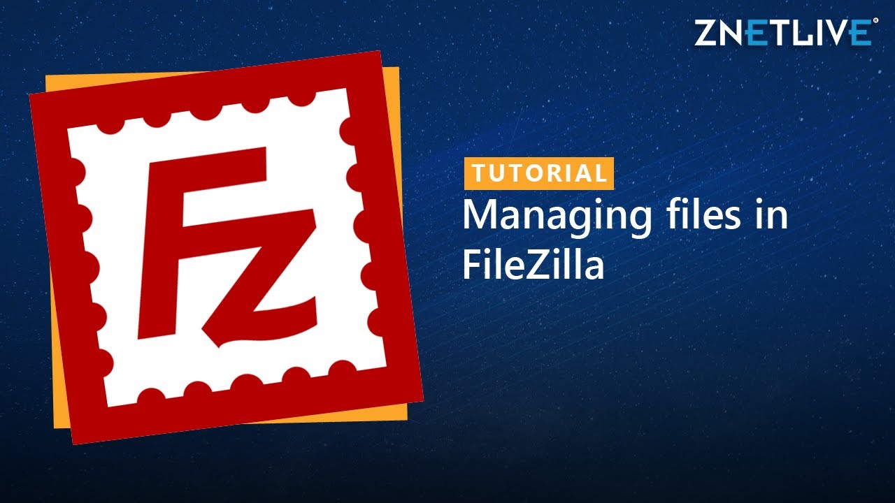 Managing files in FileZilla - YouTube