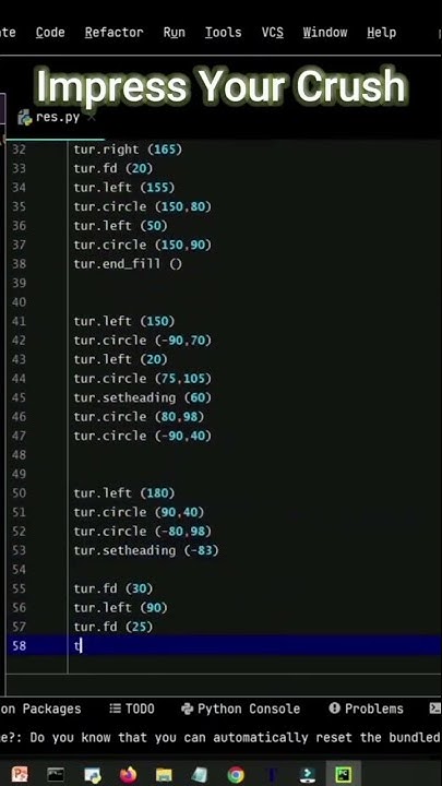 Impress Your Crush Using Python ️ ️ Youtube 