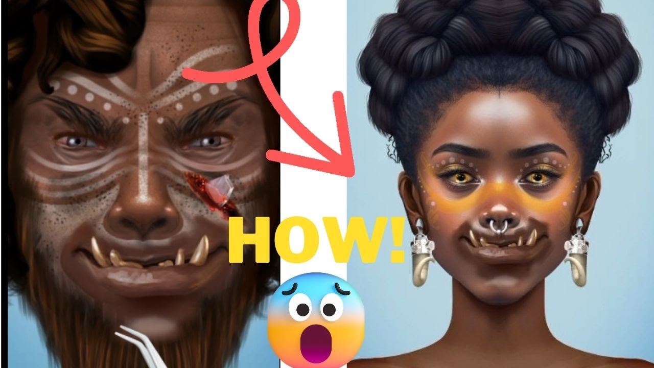 "ASMR Transformation: Watch a Tribal Woman's Relaxing Journey to ...