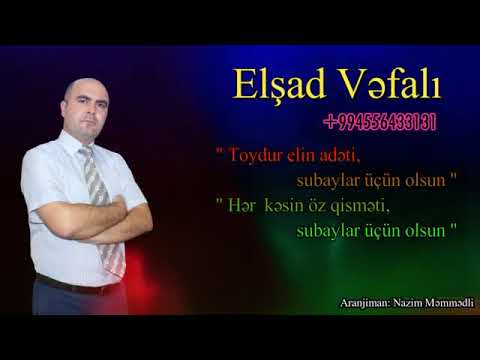 Elsad Vefali   Subaylar ucun olsun