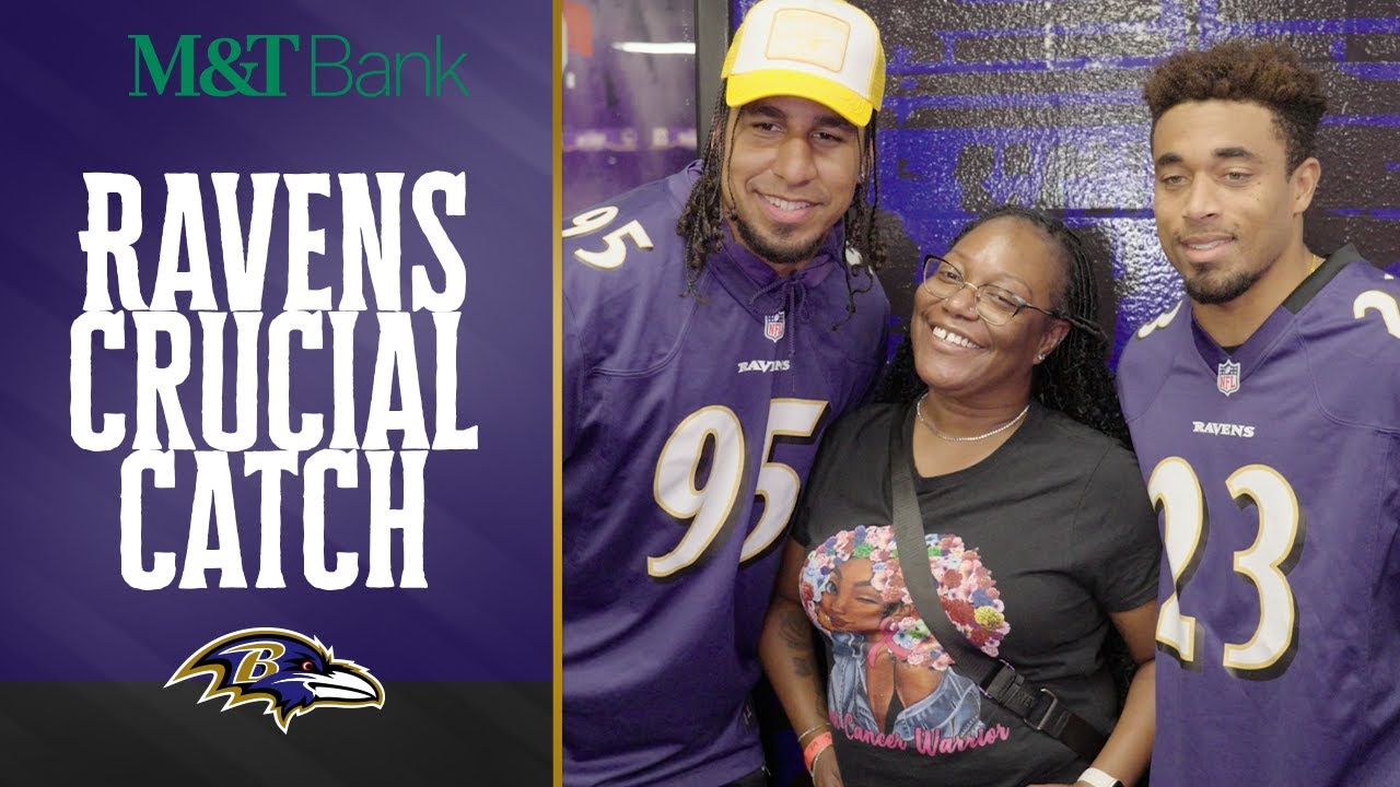 Ravens Make the Crucial Catch With Cancer Survivors and Fighters ...