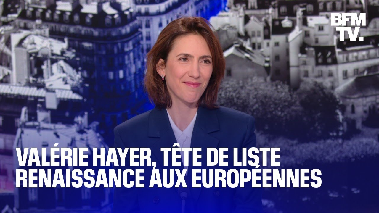 RN, Europe... Valérie Hayer, tête de liste Renaissance aux Européennes ...