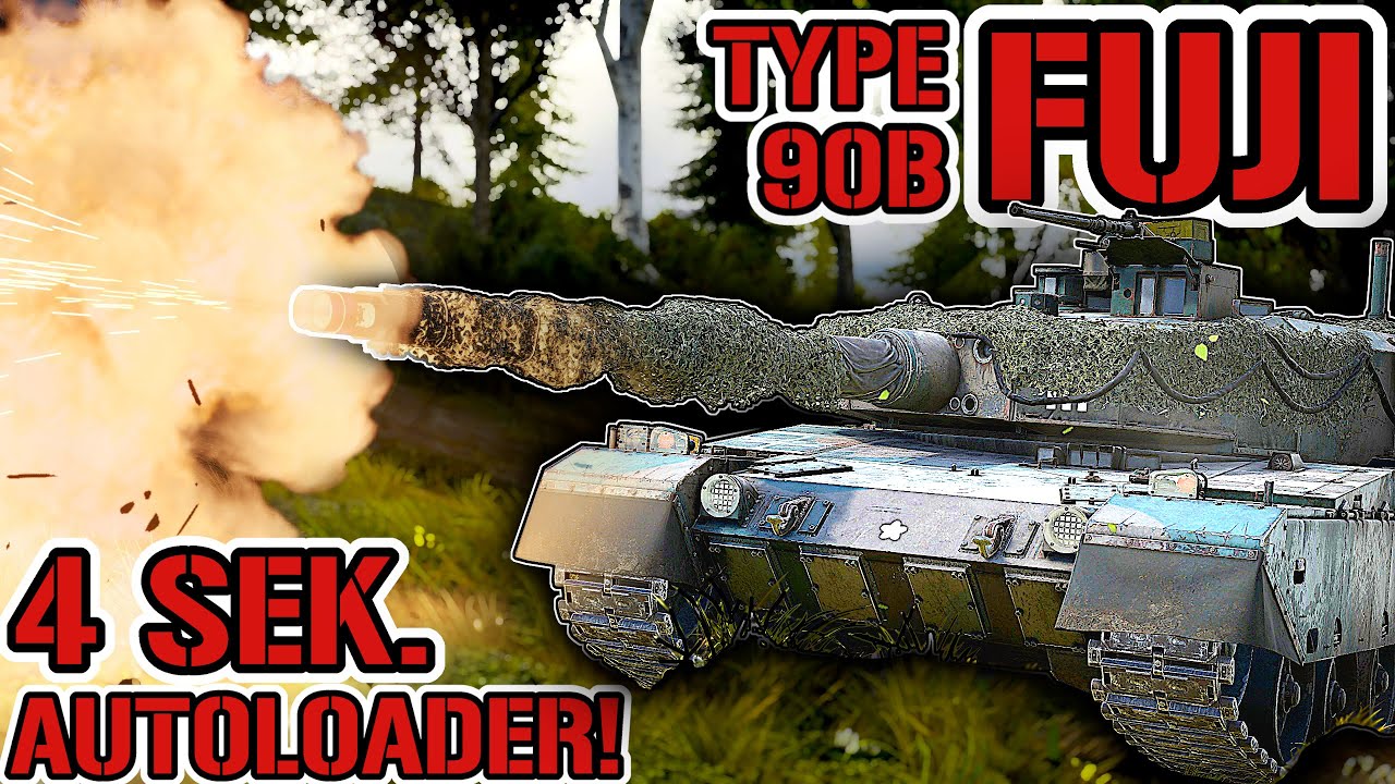 4 SEKUNDEN Autoloader zerlegt die Gegner! - Type 90B "Fuji" | War ...