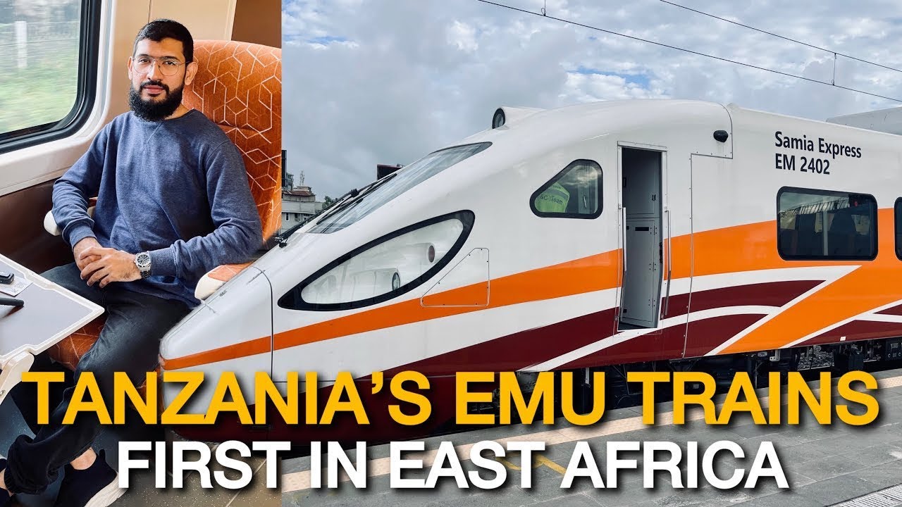 Inside Tanzania SGR Electric Train (EMU), Royal Class | Full Experience ...