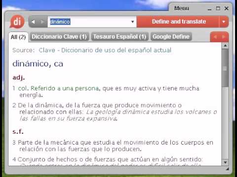 Definición de dinámico - YouTube
