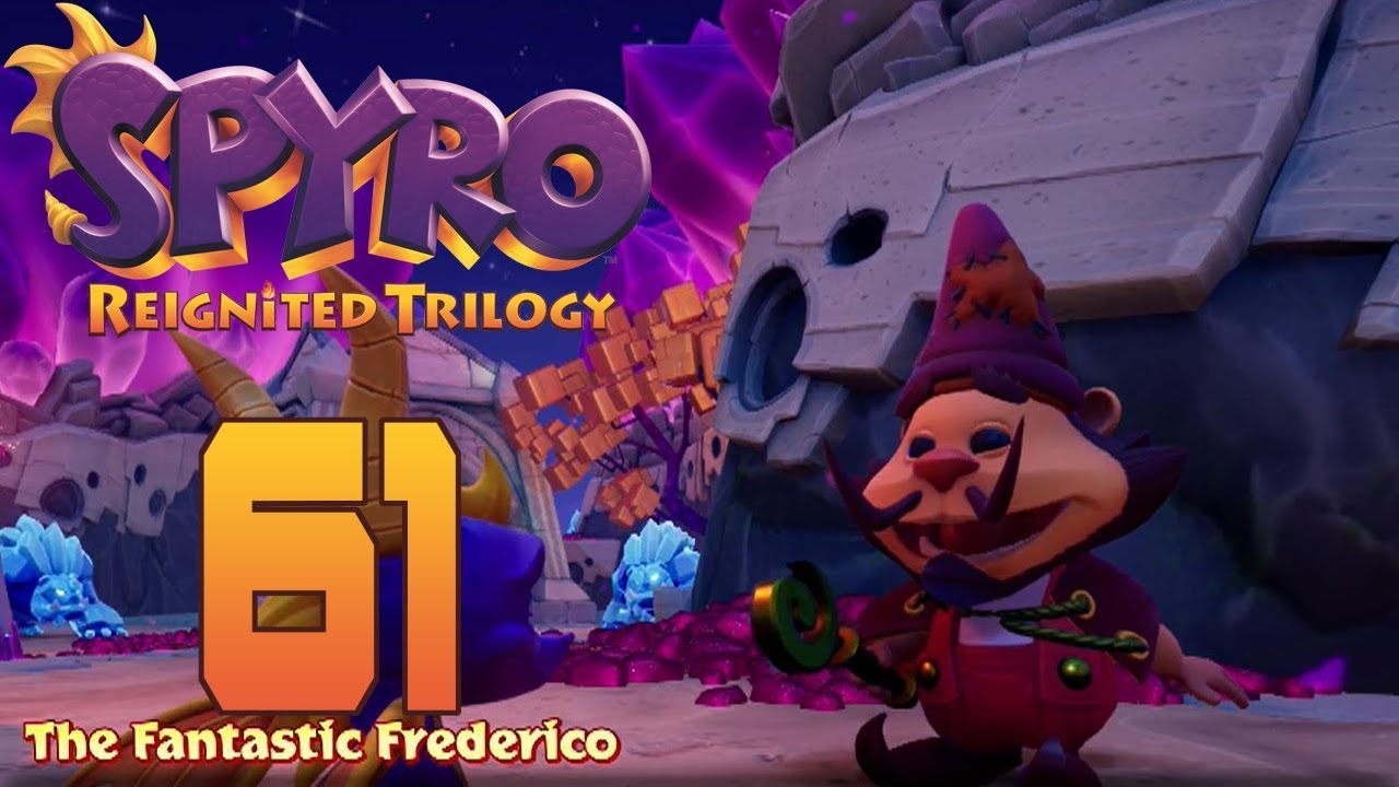 Spyro Reignited Trilogy (PS4)[Blind] Part 61 (Crystals, Magic & Whack A ...