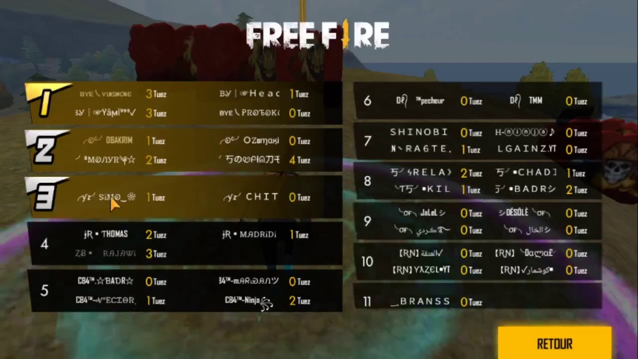 HTN FREE FIRE COMPETITION - YouTube