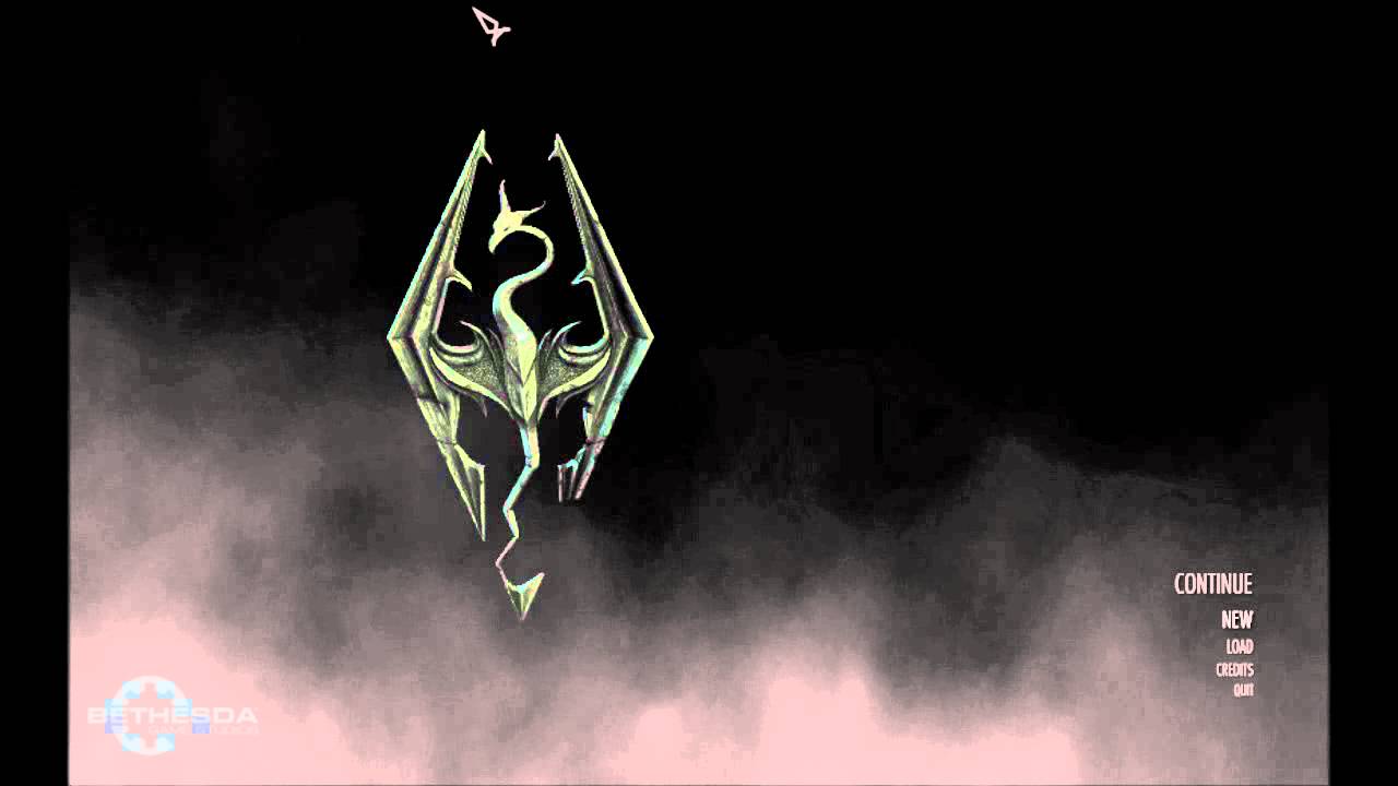 Skyrim - 8-bit Theme Menu Music Mod - YouTube