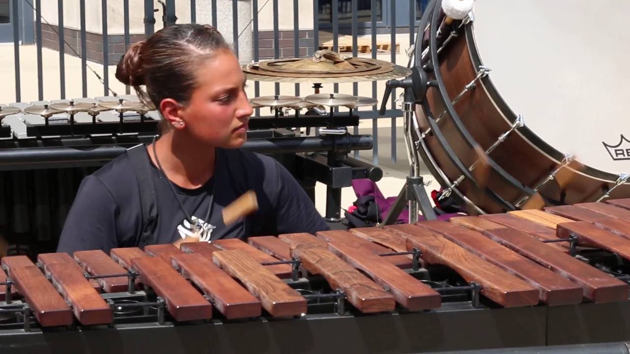 Mandarins - DCI Finals 2016 - Front Ensemble Warmup - YouTube