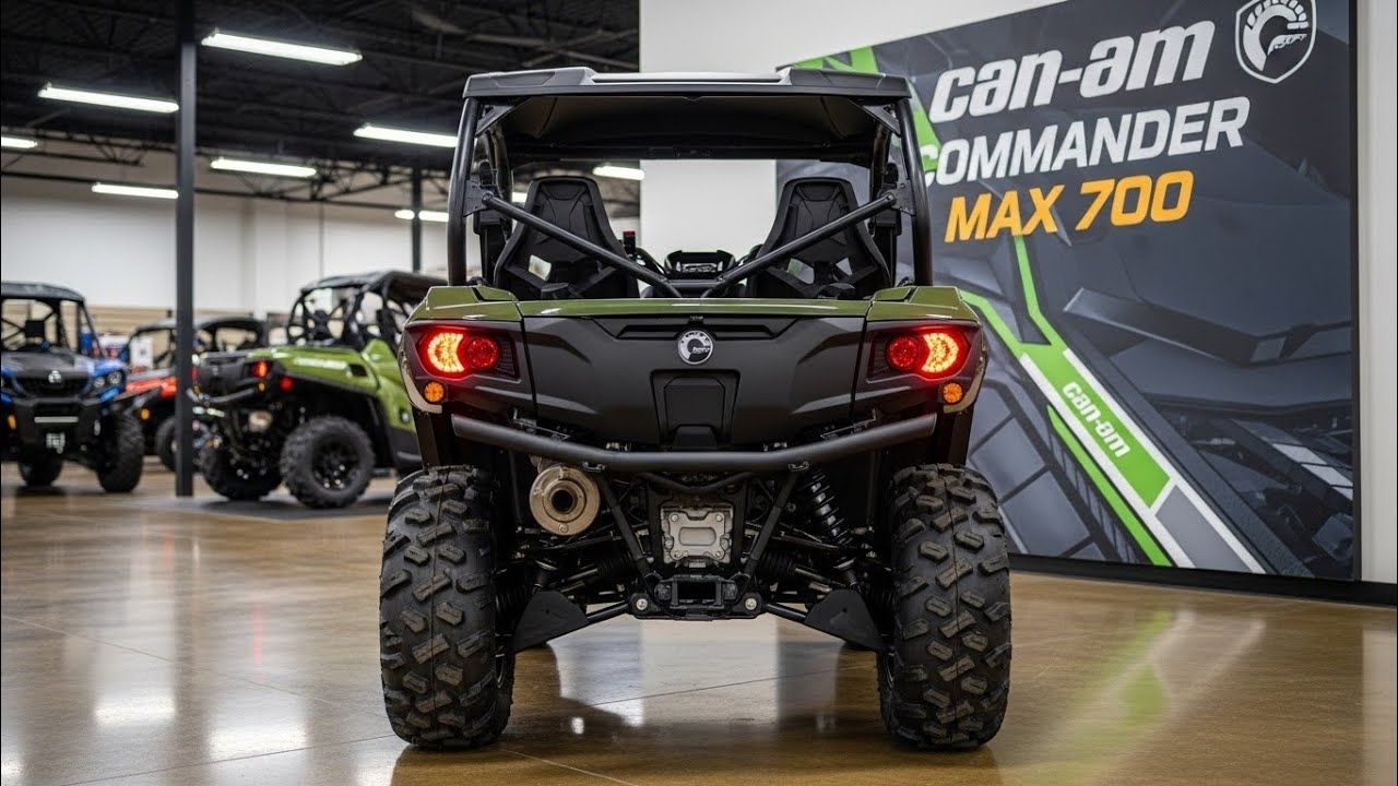 2026 Can-Am Commander Max 700 | The Perfect Family Trail Machine ...