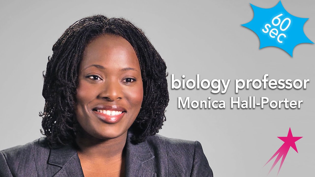 Biology Professor | Monica Hall-Porter | 60 Seconds - YouTube