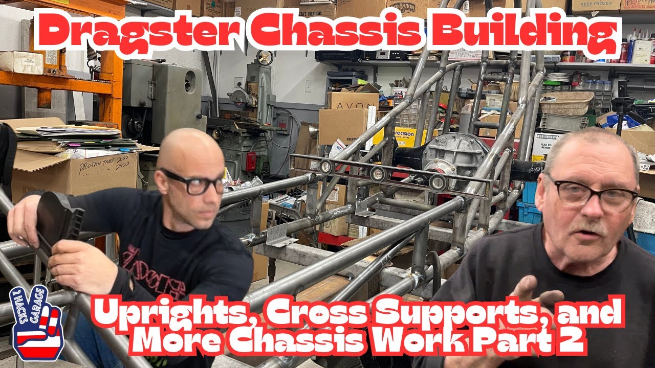 Dragster Chassis Building: Uprights and Cross Supports Part 2 #speed ...