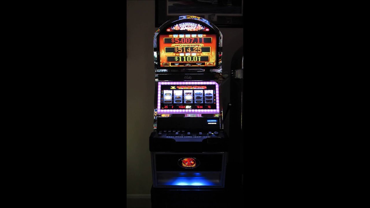 Bally Alpha S9000 Diamonds and Devils Jackpot - YouTube