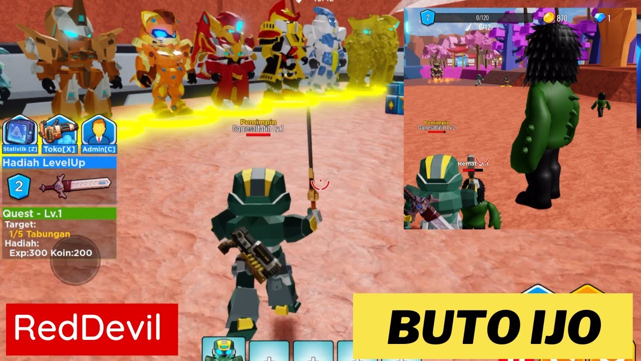 Melawan Alien RedDevil dan Buto Ijo - YouTube