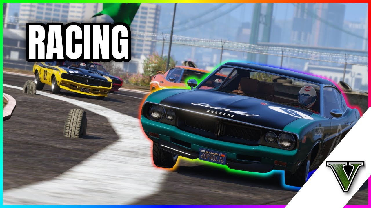 Grand Theft Auto Online Gameplay On Live Stund Race - YouTube