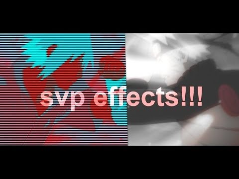 svp effects for Beginners!!! - YouTube