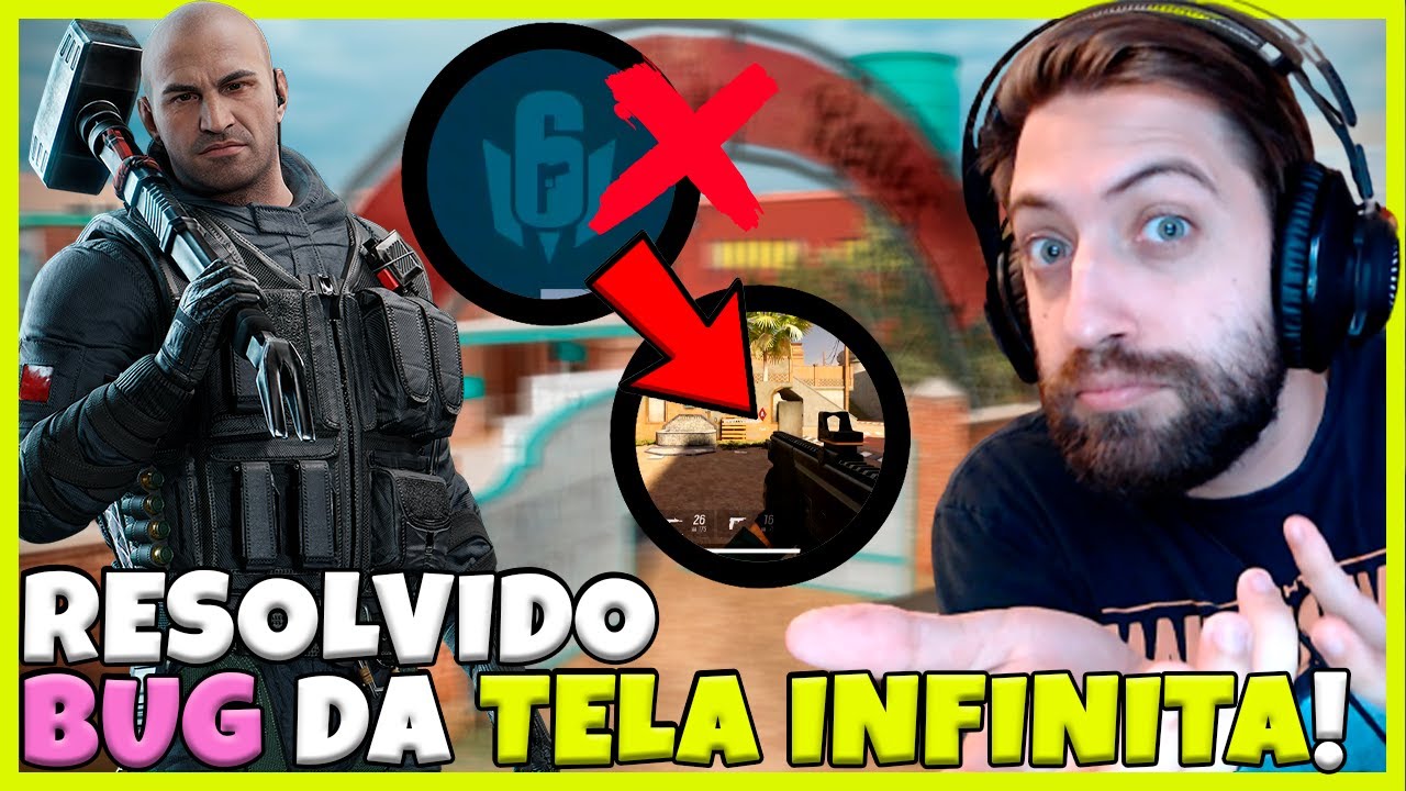 🔥ATUALIZOU! RESOLVIDO BUG da TELA INFINITA no RAINBOW SIX: MOBILE! TODO MUNDO NA RANKEADA ...