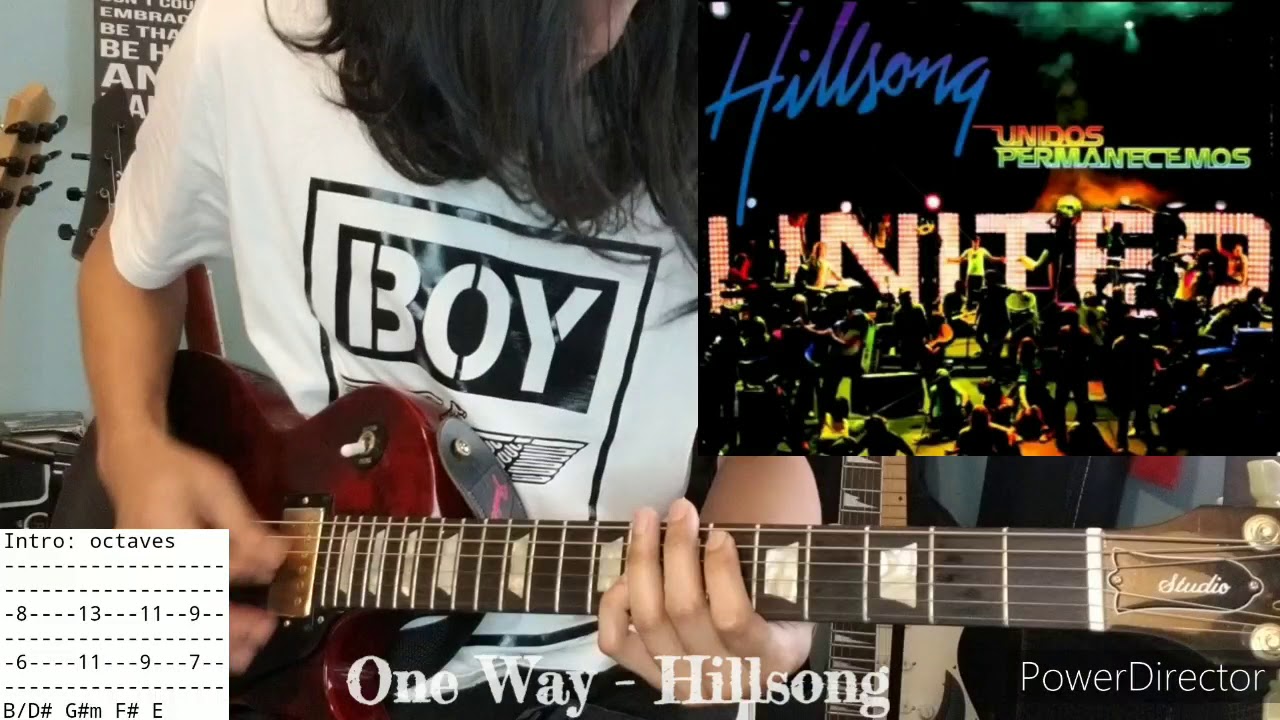 One Way - Hillsong (Guitar lesson w/ chords & lyrics + improvise lick ...