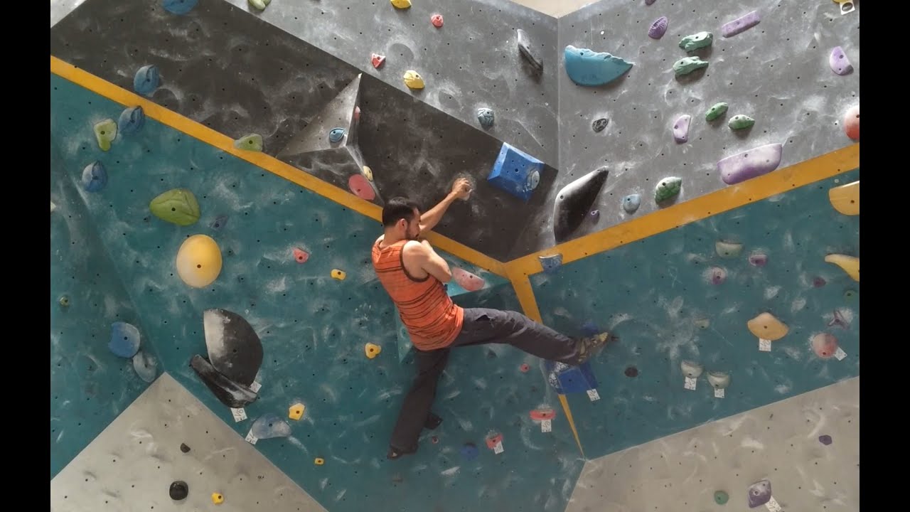 Six V6 climbs in a row - YouTube