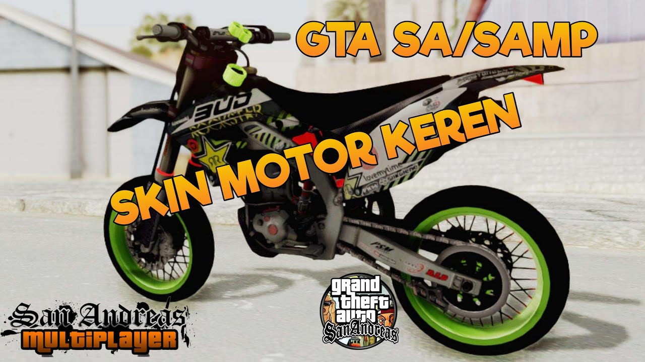 SHARE MOD SKIN MOTOR KEREN || GTA SAMP INDONESIA - YouTube