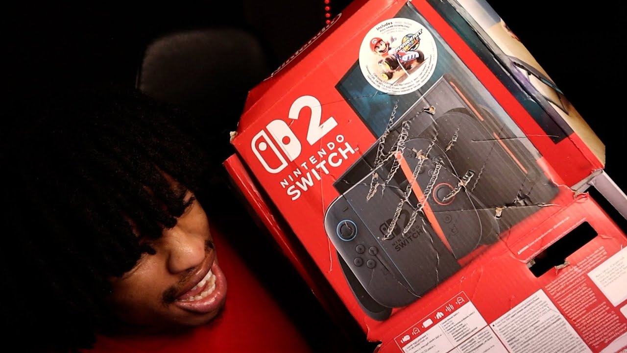 the worst switch 2 unboxing video you will see 💔 - YouTube
