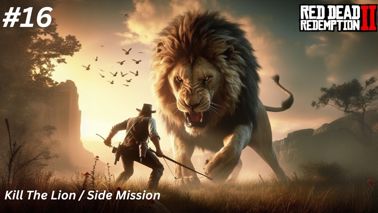 Kill The Lion / Side Mission | RED DEAD REDEMPTION 2 (PC) PART# 16 ...