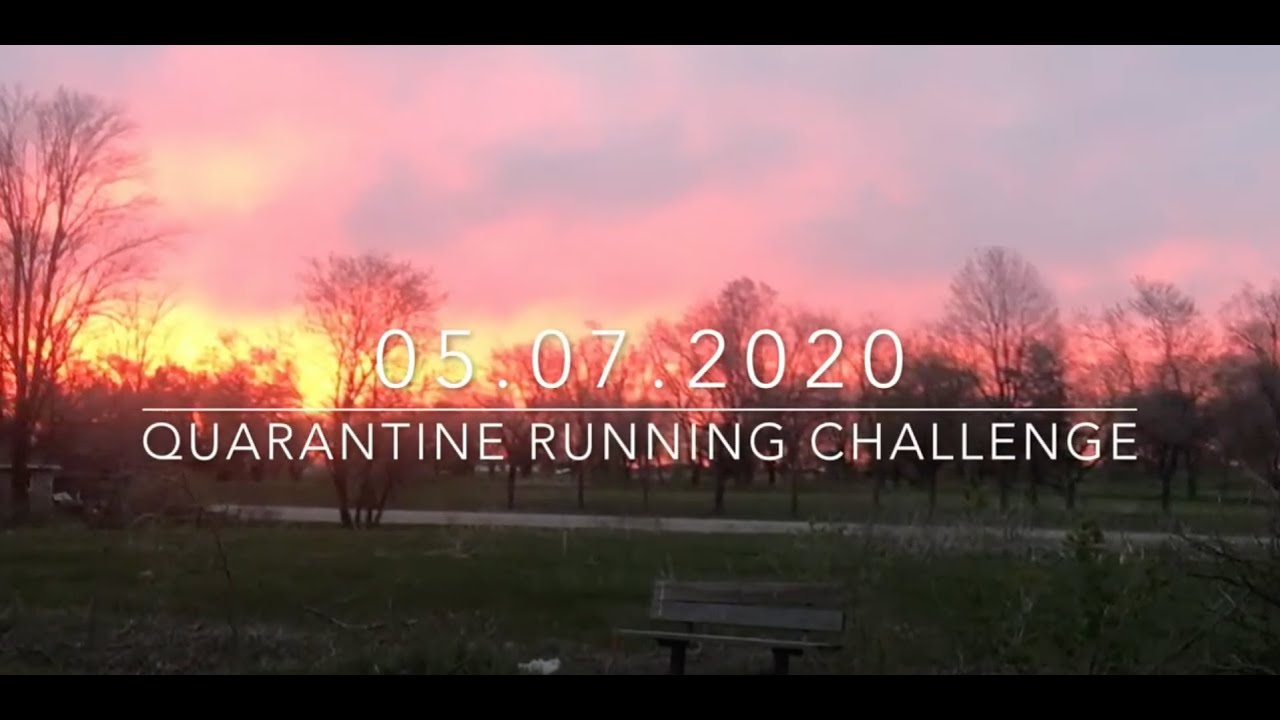 Quarantine Running Challenge - YouTube
