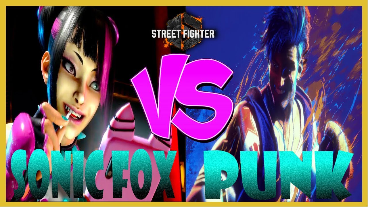 SF6 Beta test EG | Sonic Fox (juri) VS (jamie) Panda | Punk - YouTube