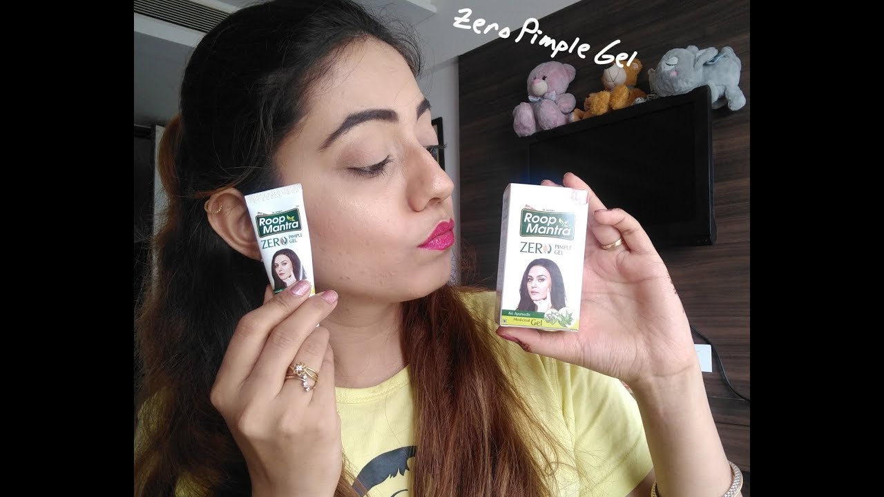 Honest Review || Roop Mantra Zero Pimple Gel || Treats Pimples & Acne ...