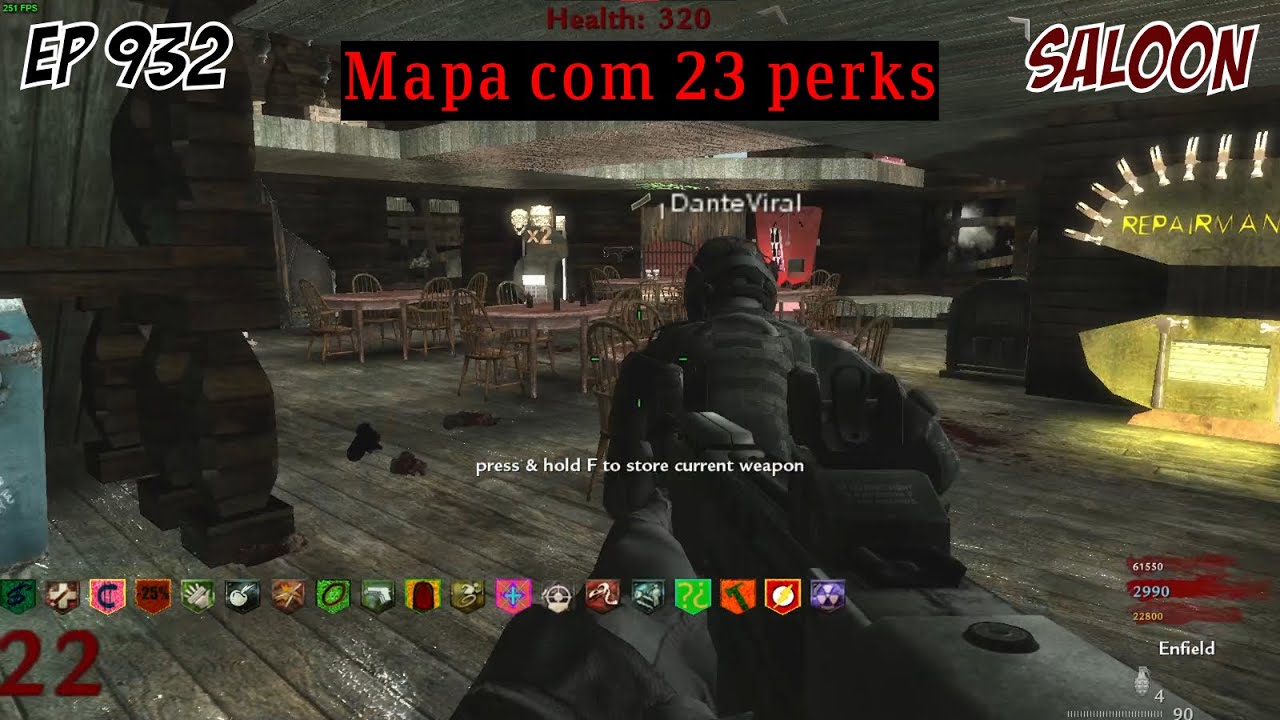 Saloon - SÉRIE COD WAW CZ#932 - YouTube