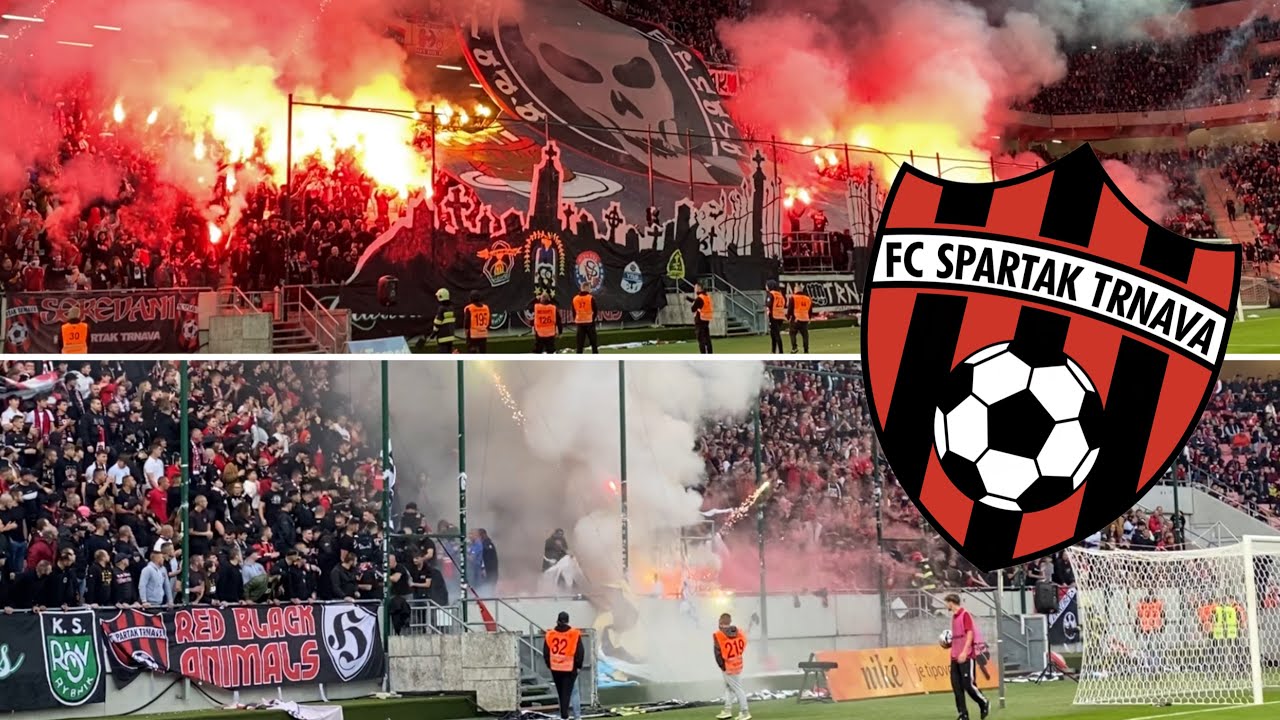 FC Spartak Trnava - ŠK Slovan Bratislava | TRADIČNÉ DERBY | Ultras ...