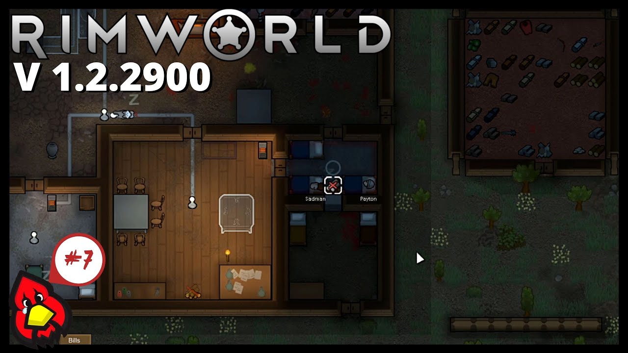 FLU!!! Wear A Freaking Mask | Let's Play RimWorld Gameplay Episode 7 ...