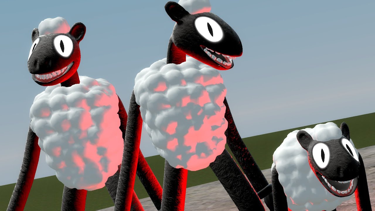 NEW CARTOON SHEEP VS CARTOON TREVOR HENDERSON CREATURES!!! (Trevor ...