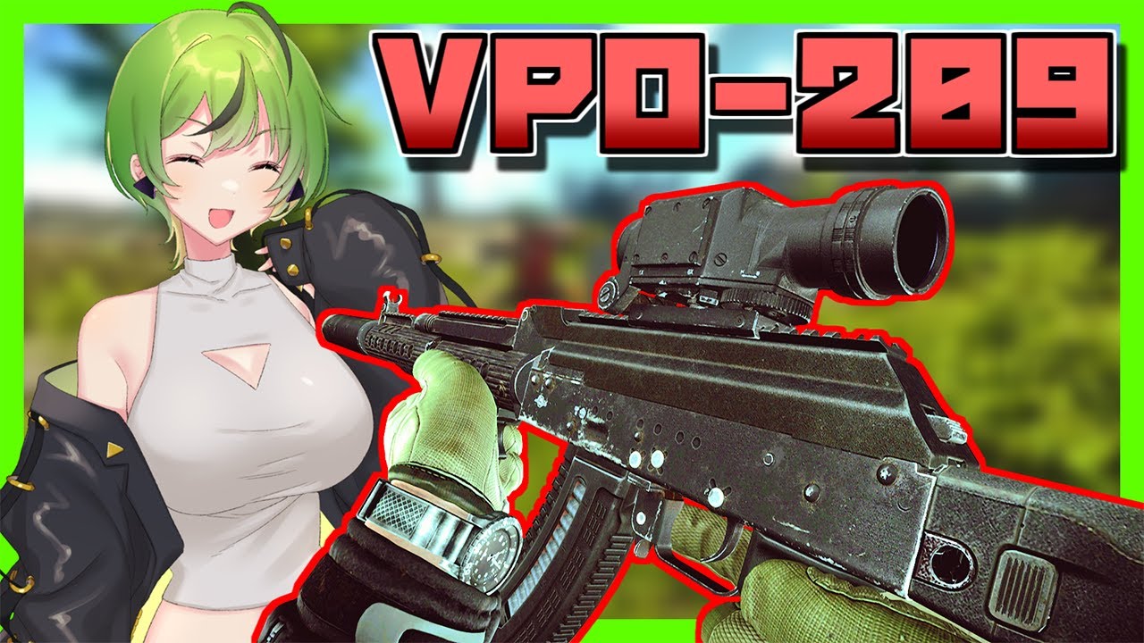 【EFT/タルコフ】AK・・・じゃない！"VPO-209"に366 TKM APで敵を破壊だ！【VOICEROID実況】#160 - YouTube