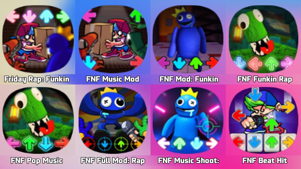 FNF Playtime, FNF Raptime, FNF Rap Battle, FNF Full Mod, Rap Star ...