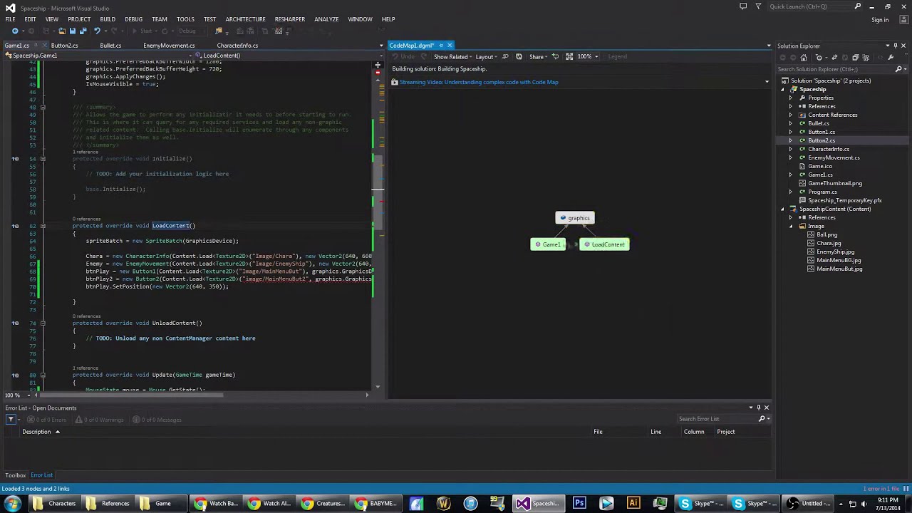 Timelapse Of Coding A Game C Youtube