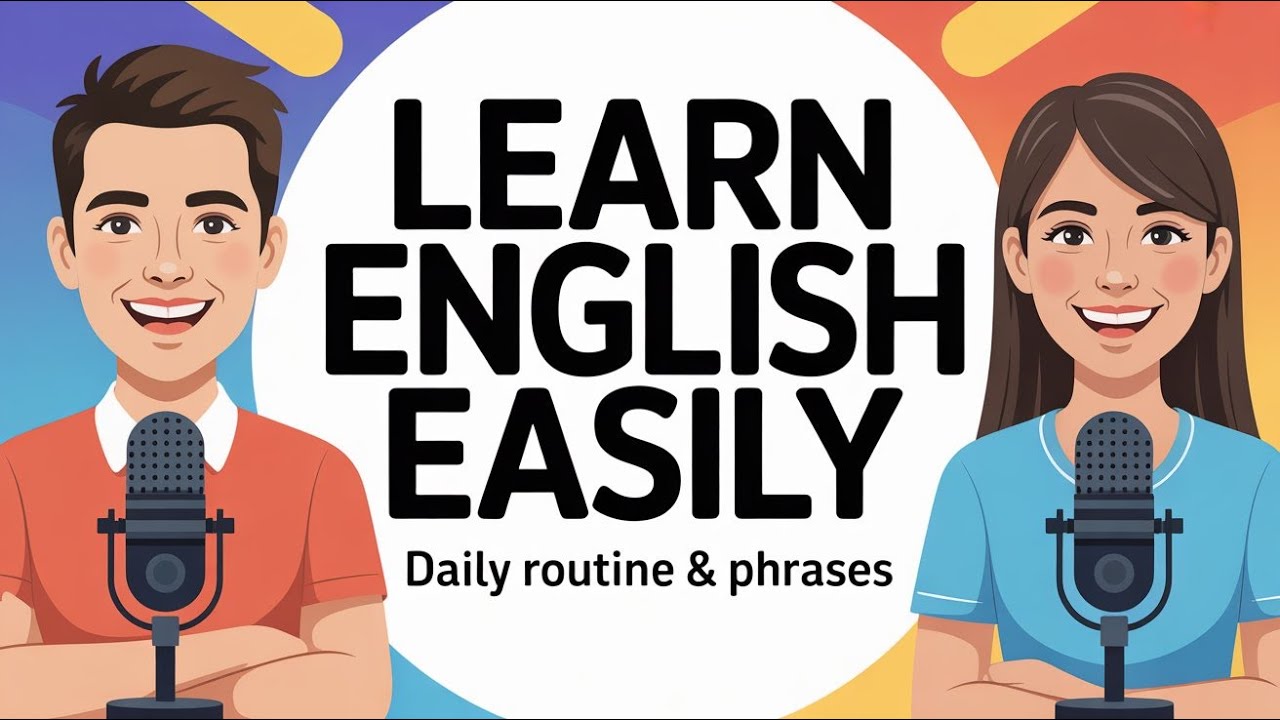 Learn English Speaking Easily | Daily Routine Words & Simple Phrases ...