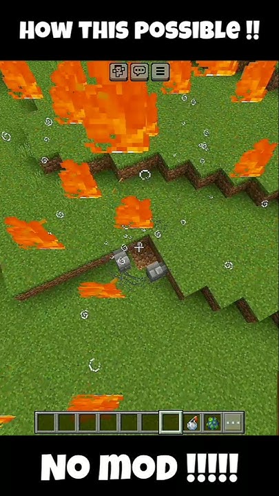 How This Possible in Minecraft! || No Mod || #minecraft #shorts #minecraftshorts - YouTube