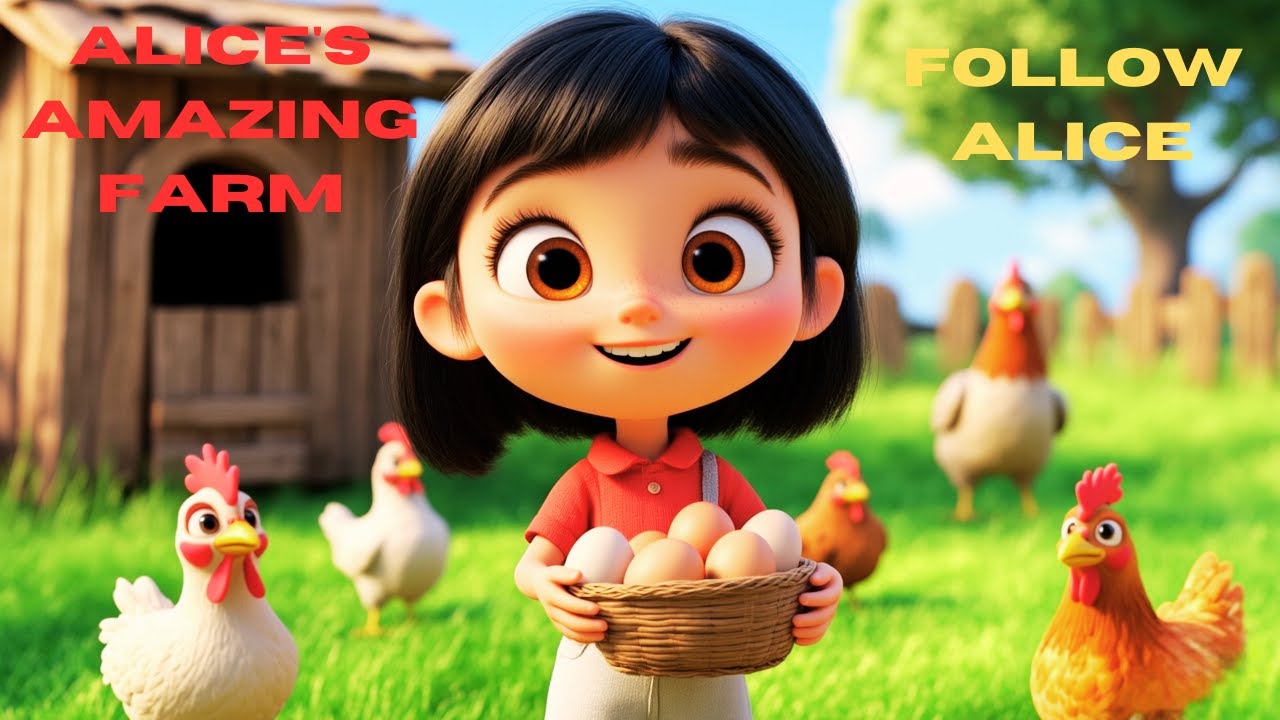 A DAY IN ALICE'S FARM I AMAZING FRIENDSHIP AND HAPPINESS - YouTube