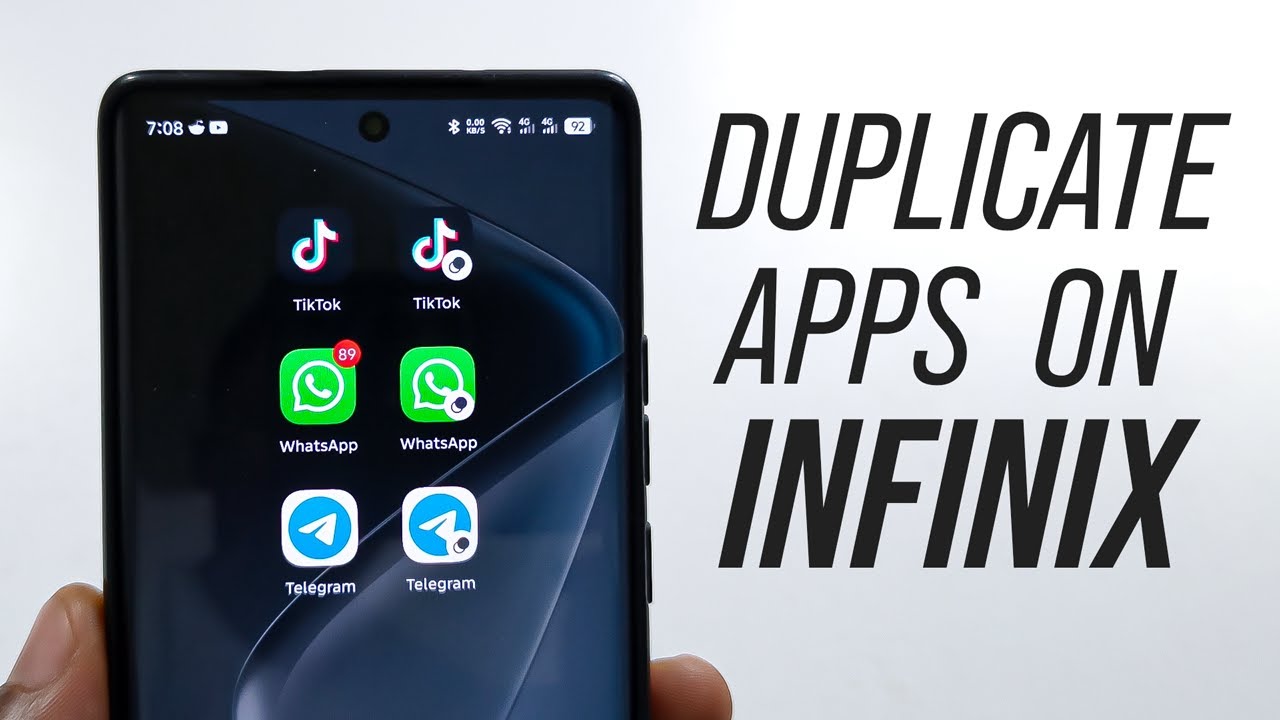 How to Duplicate Apps on Infinix Phones - YouTube