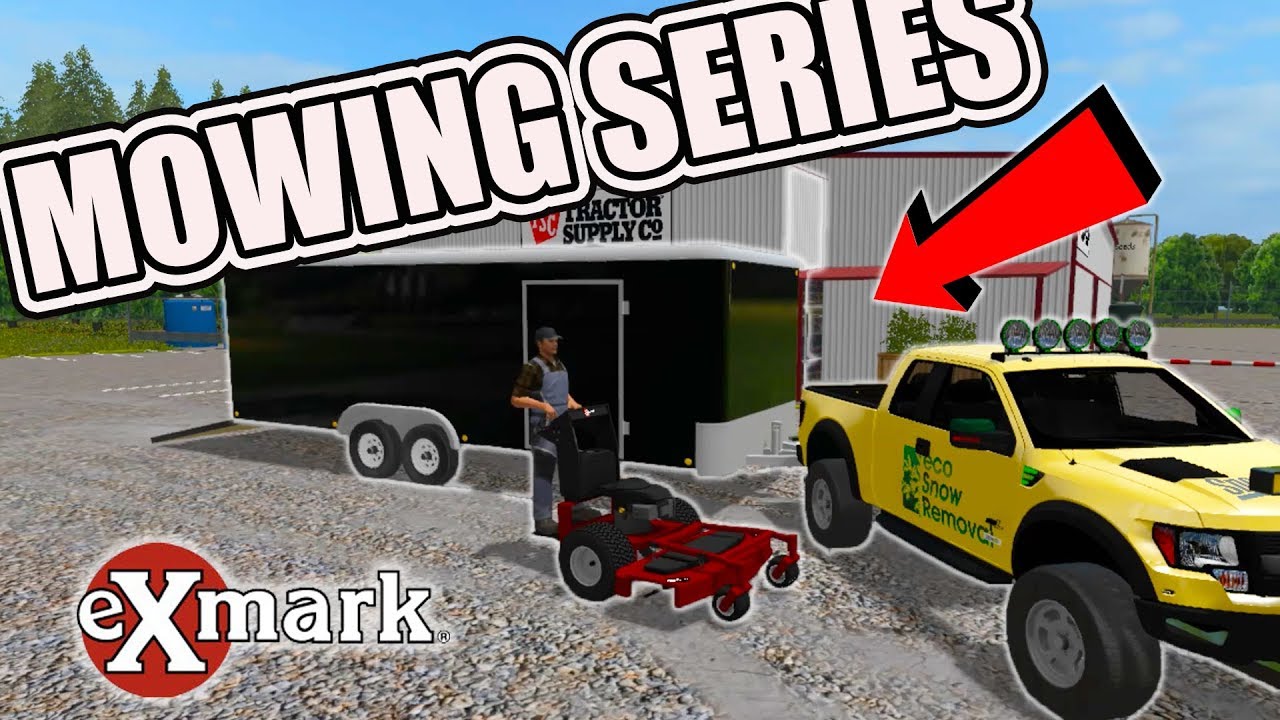 NEW SET UP | REALISTIC LAWN CARE | MOWING MAP | FARMING SIMULATOR 2017 ...