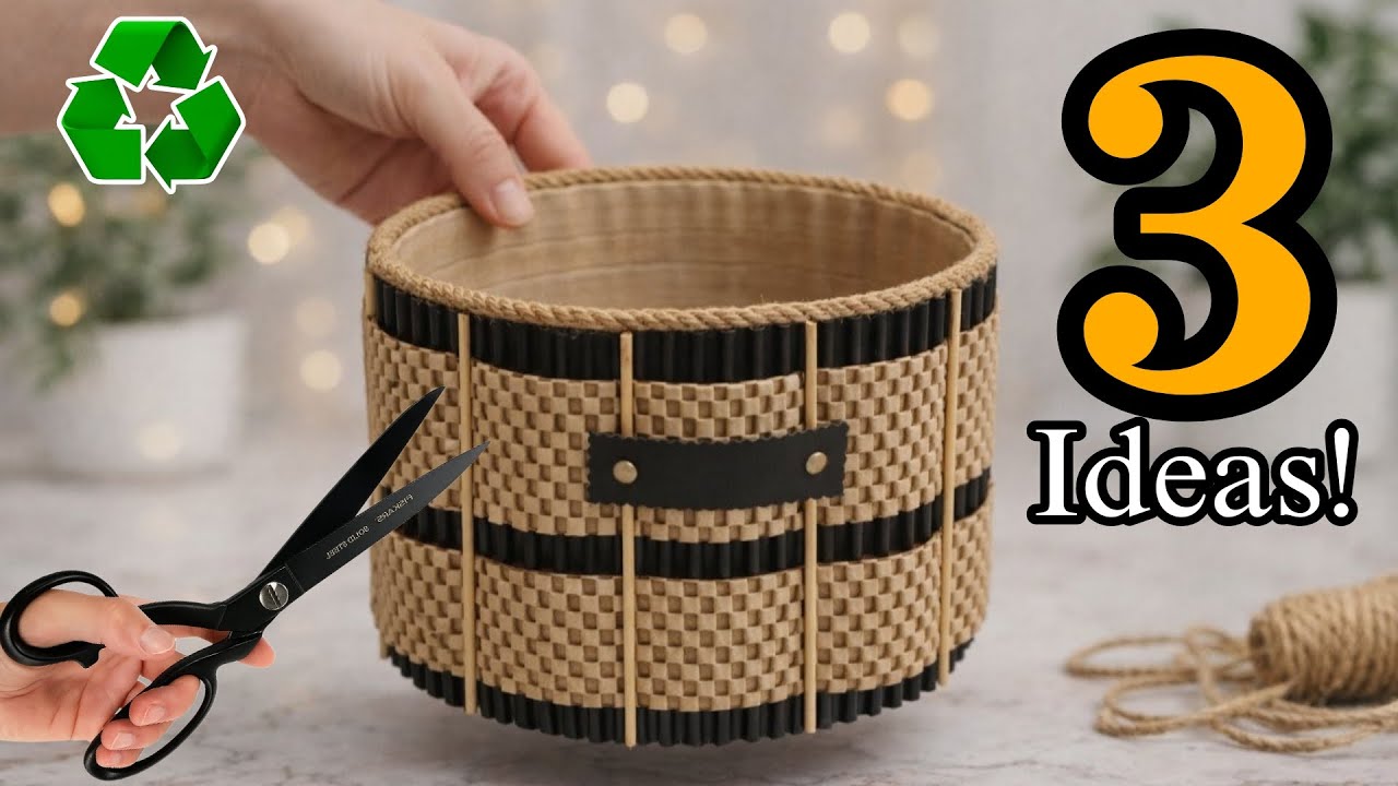 3 Cardboard DIYs That Look Expensive | Home Decor from Waste Materials♻ ...