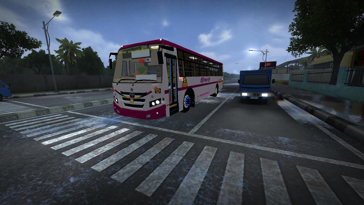 Hirkani Mod MSRTC Bus | Bus Simulator Indonesia | Gameplay - YouTube