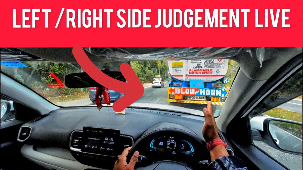 कैसे कार की साइड जजमेन्ट करें | Car Left and Right Side Judgement Trick ...