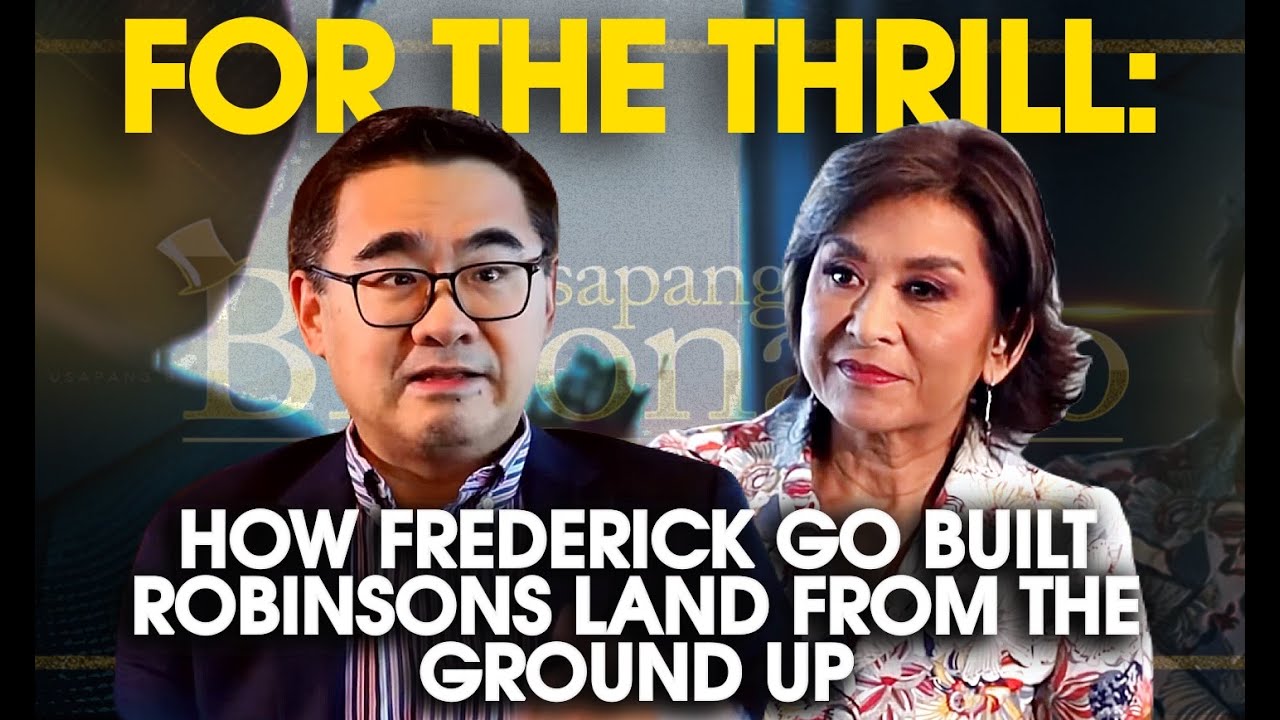 Usapang Bilyonaryo | For the thrill: How Frederick Go built Robinsons Land from the ground up ...