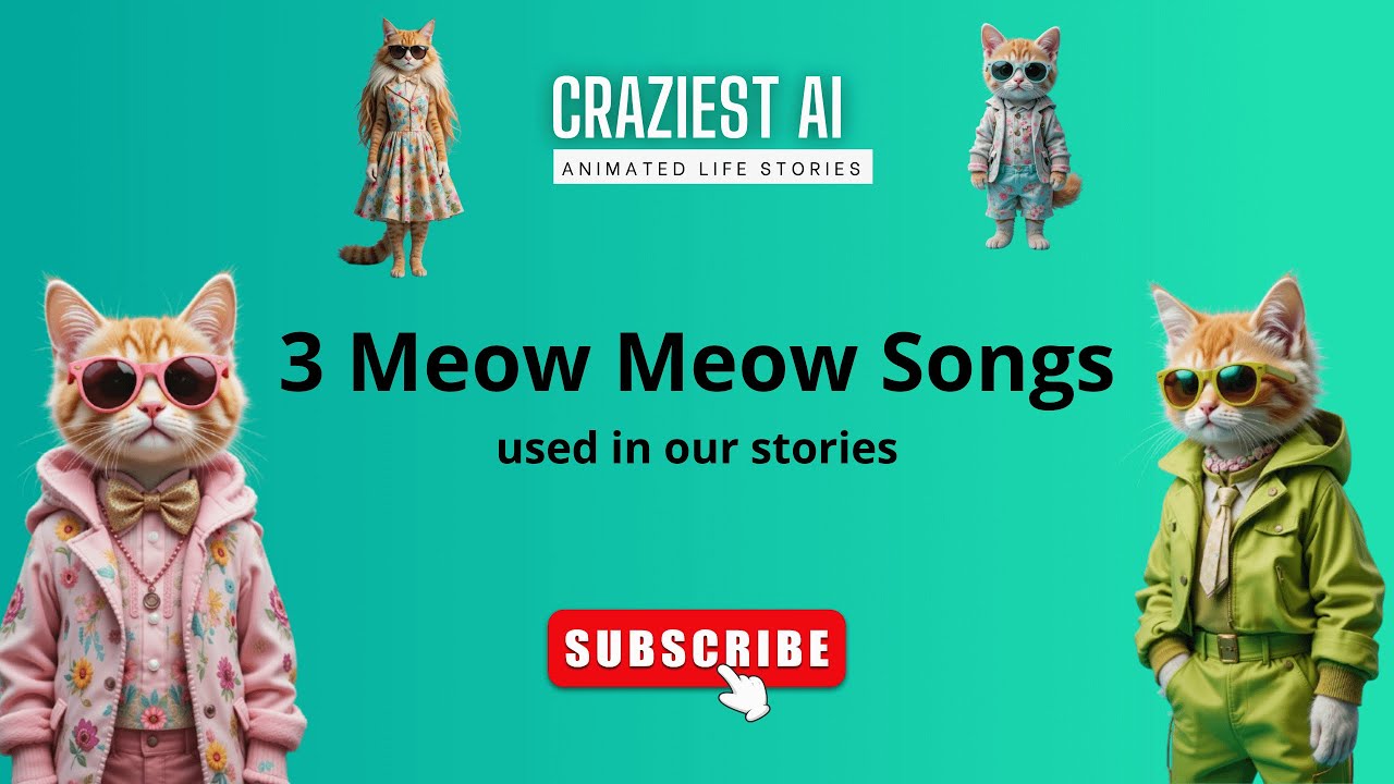 3 Meow Meow Songs - YouTube