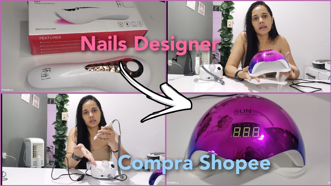 Compras Shopee Nails Designer /Tudo Muito Lindo /Recomendo - YouTube