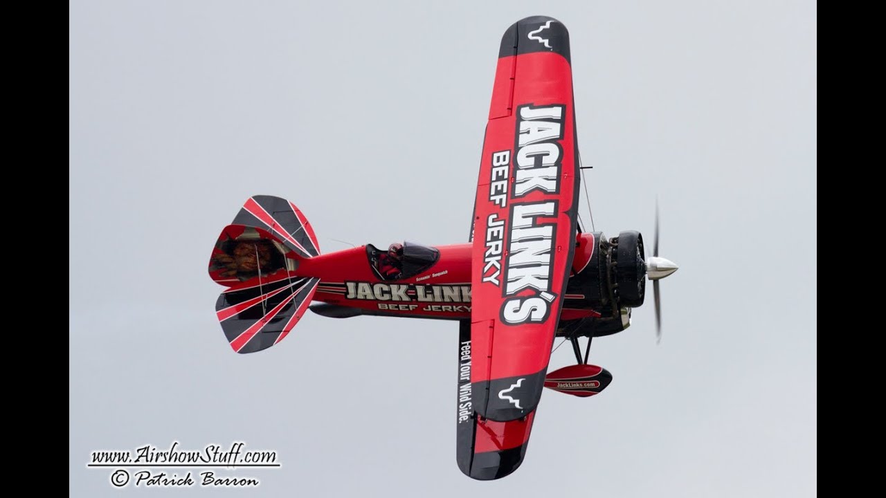 Jet Waco (Screamin' Sasquatch) - Rockford AirFest 2014 - YouTube