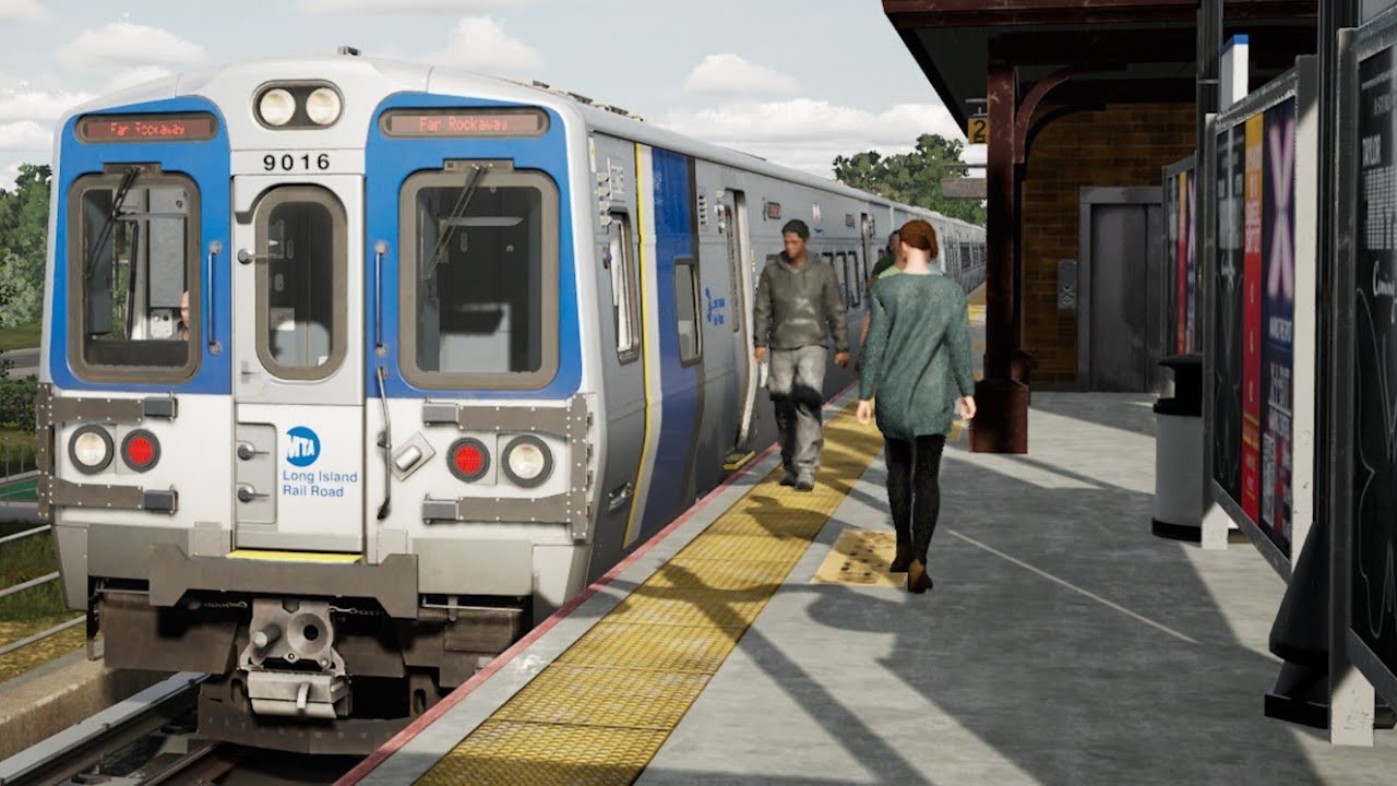 LIRR Train 2808 Atlantic Terminal to Far Rockaway (TSW4) - YouTube