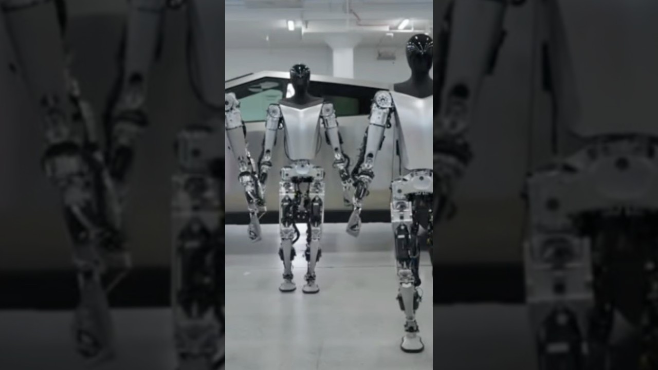 Tesla robot Optimus reveals 3rd generation - YouTube